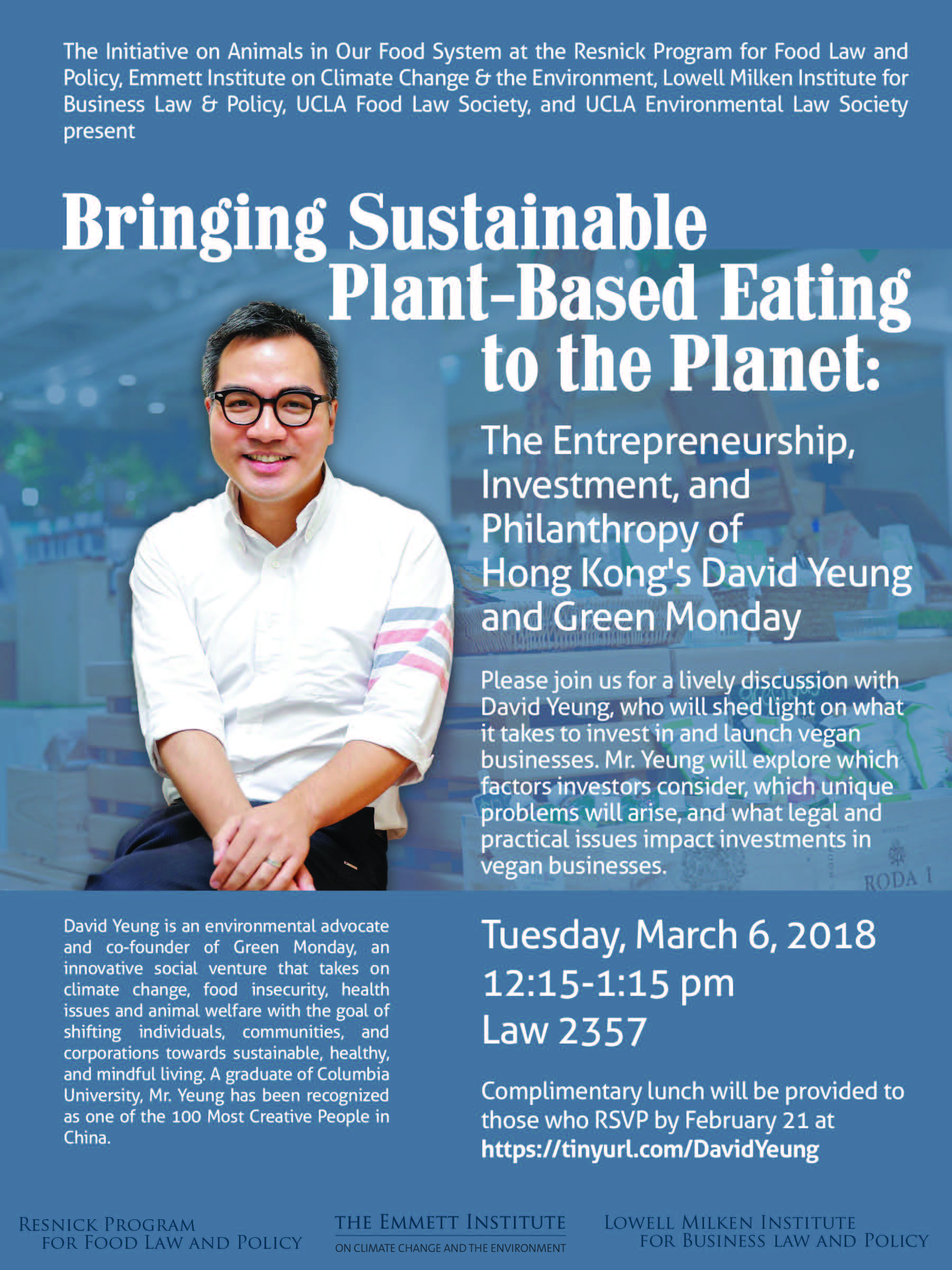 David Yeung at UCLA Law – On Food Law